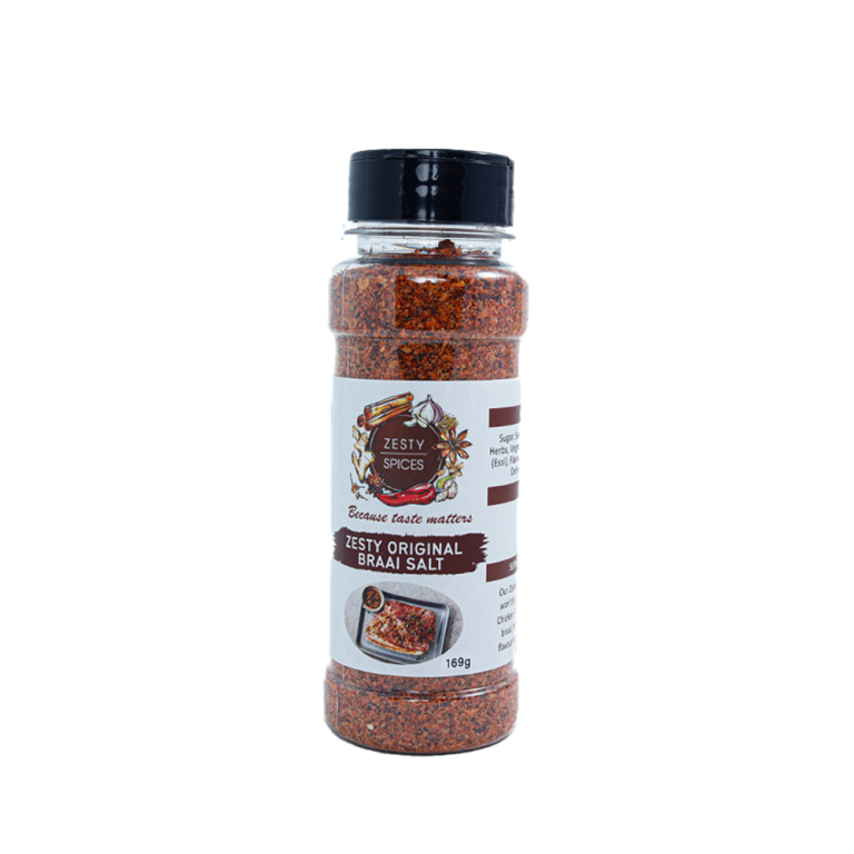 Original Braai Salt 169g – Zesty Spices